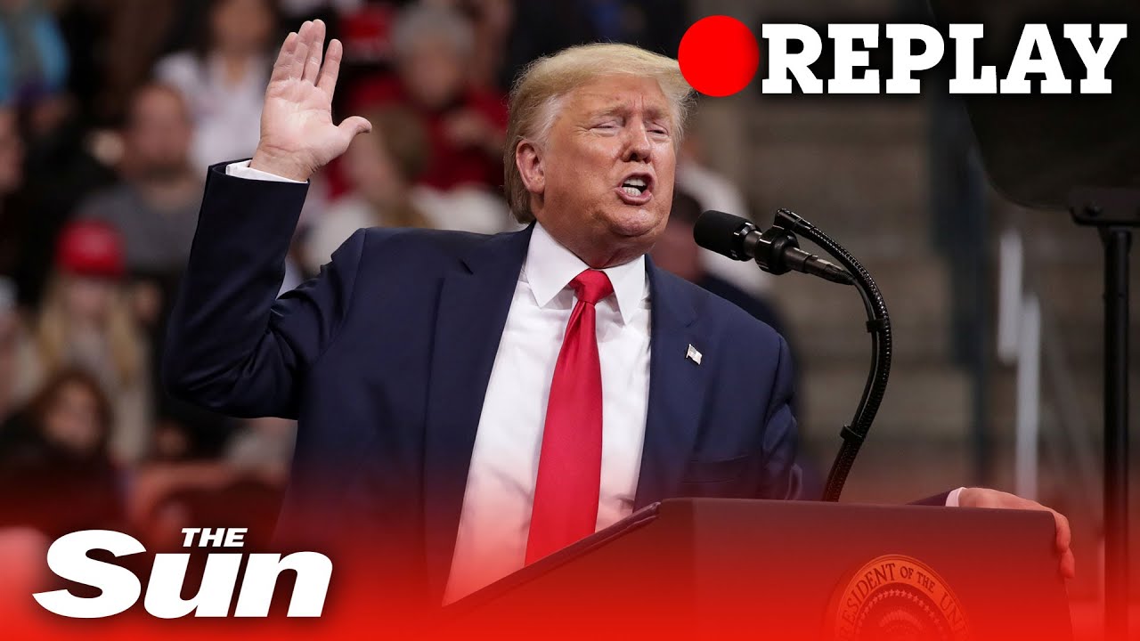 President Donald Trump holds a reelection campaign rally in New ...