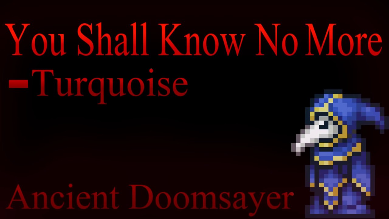 "You Shall Know No More", Theme of the Ancient Doomsayer Calamity ...