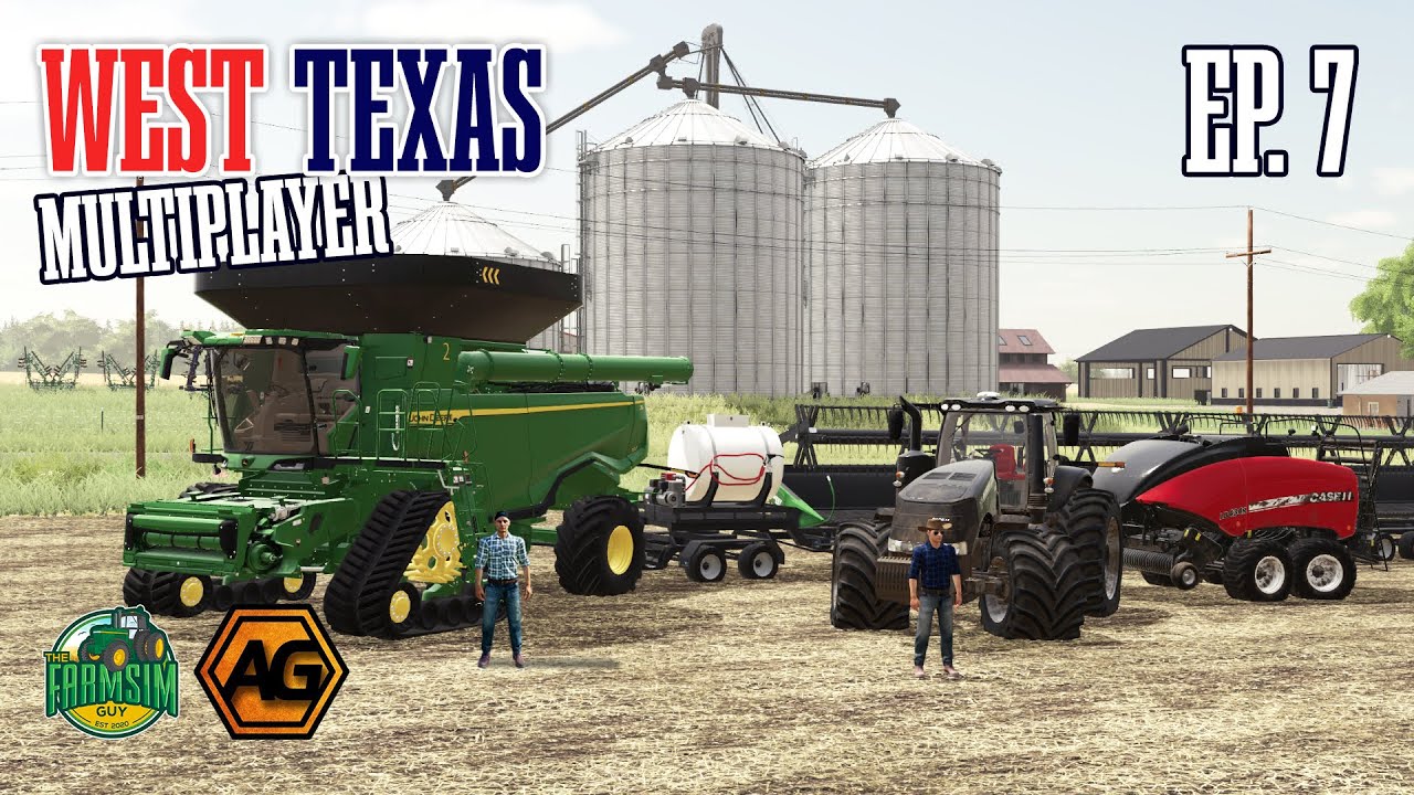 West Texas Multiplayer - Episode 7 - How Much Straw! - Farming ...