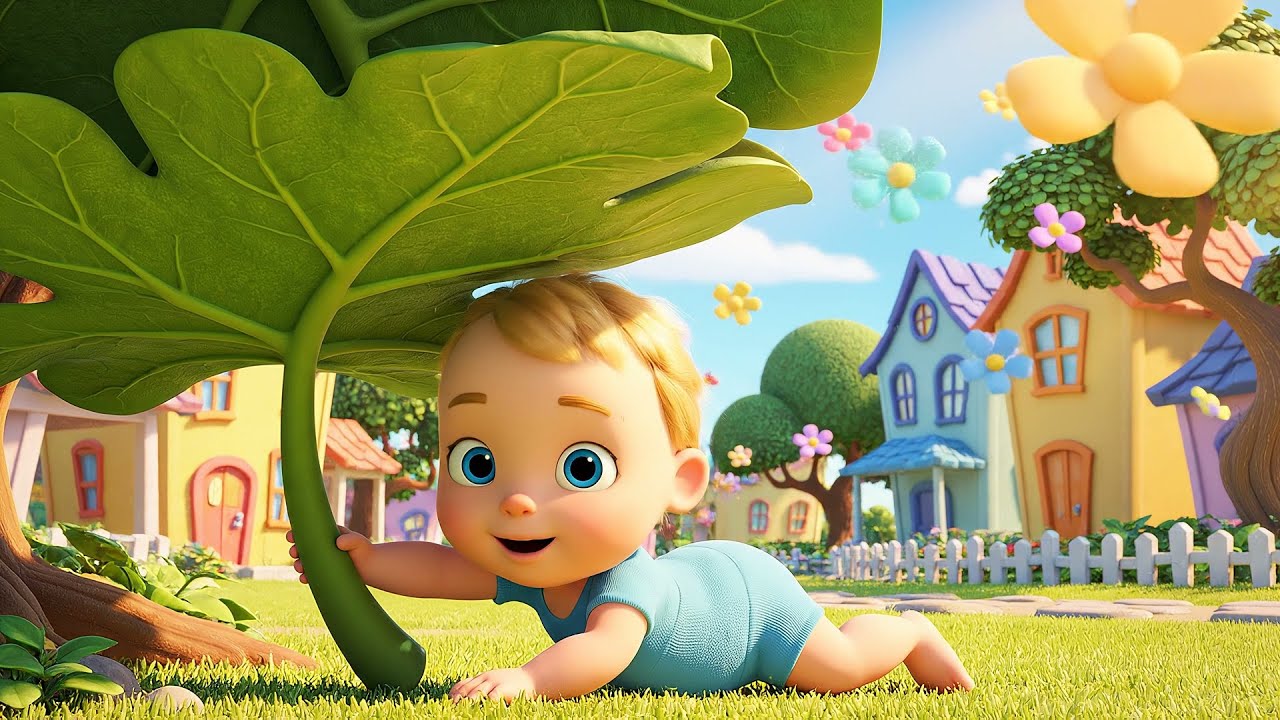 Fortnite Baby Hid Inside a Giant Leaf | Nursery Rhymes for Kids and Fun ...