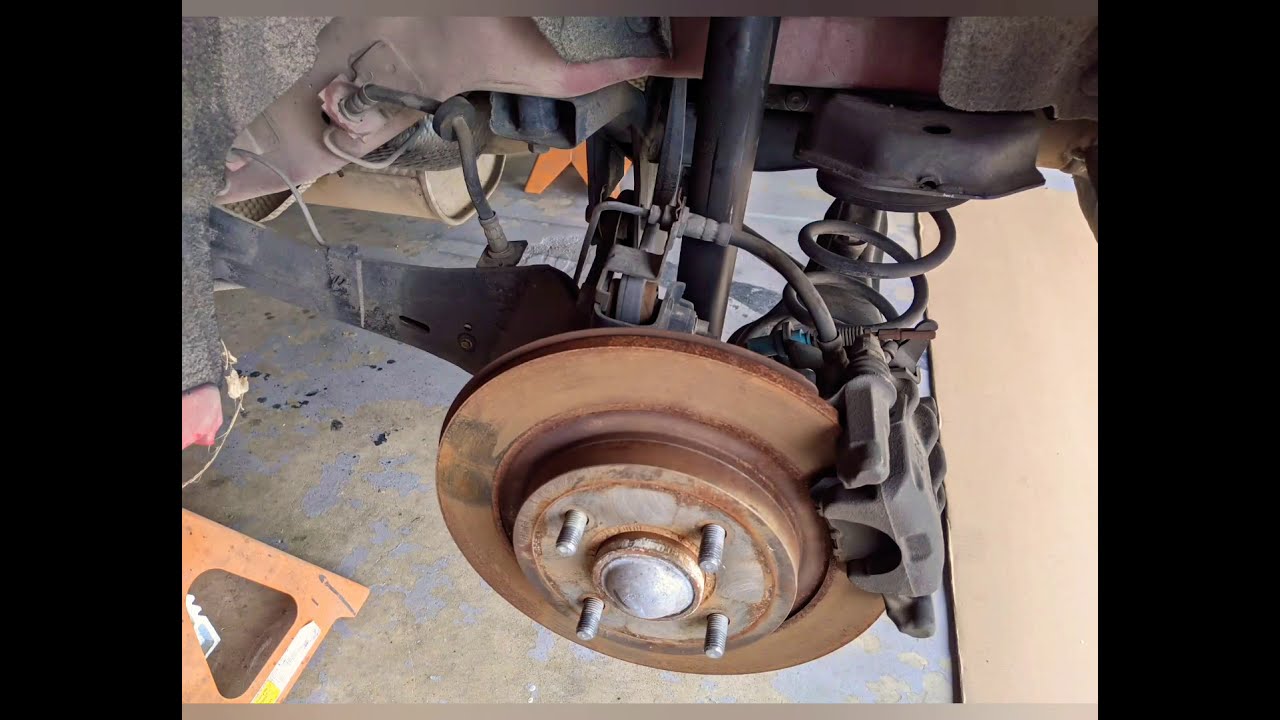 2002 Ford Focus Svt Rear Suspension before part 1 - YouTube