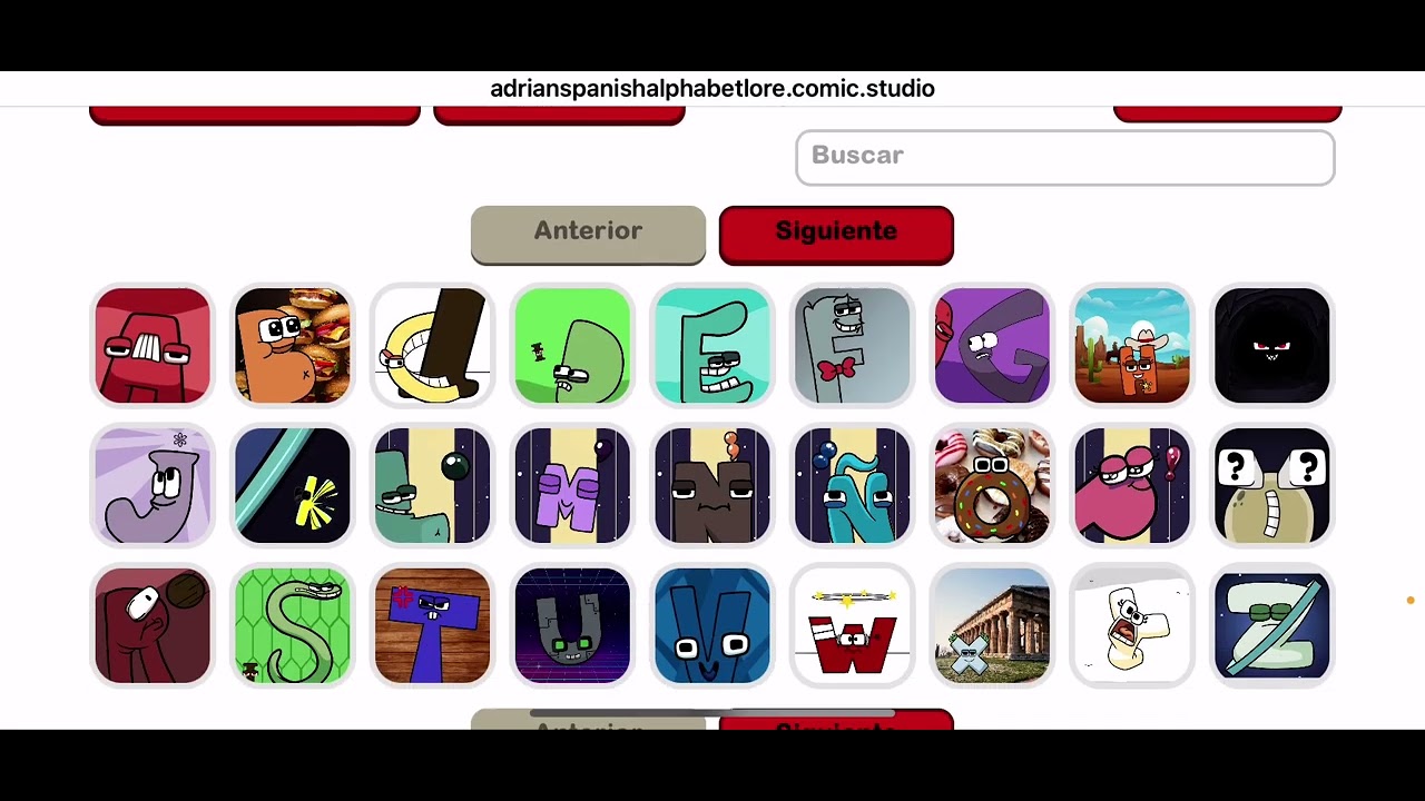 spanish alphabet lore remake A-Z - YouTube