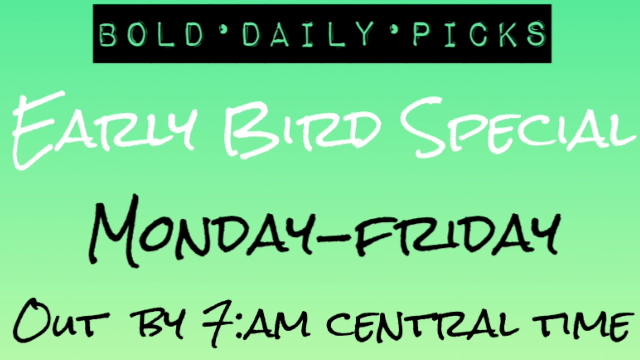 Early Bird Special Ep 2 YouTube early-bird-special-ep-2-youtube