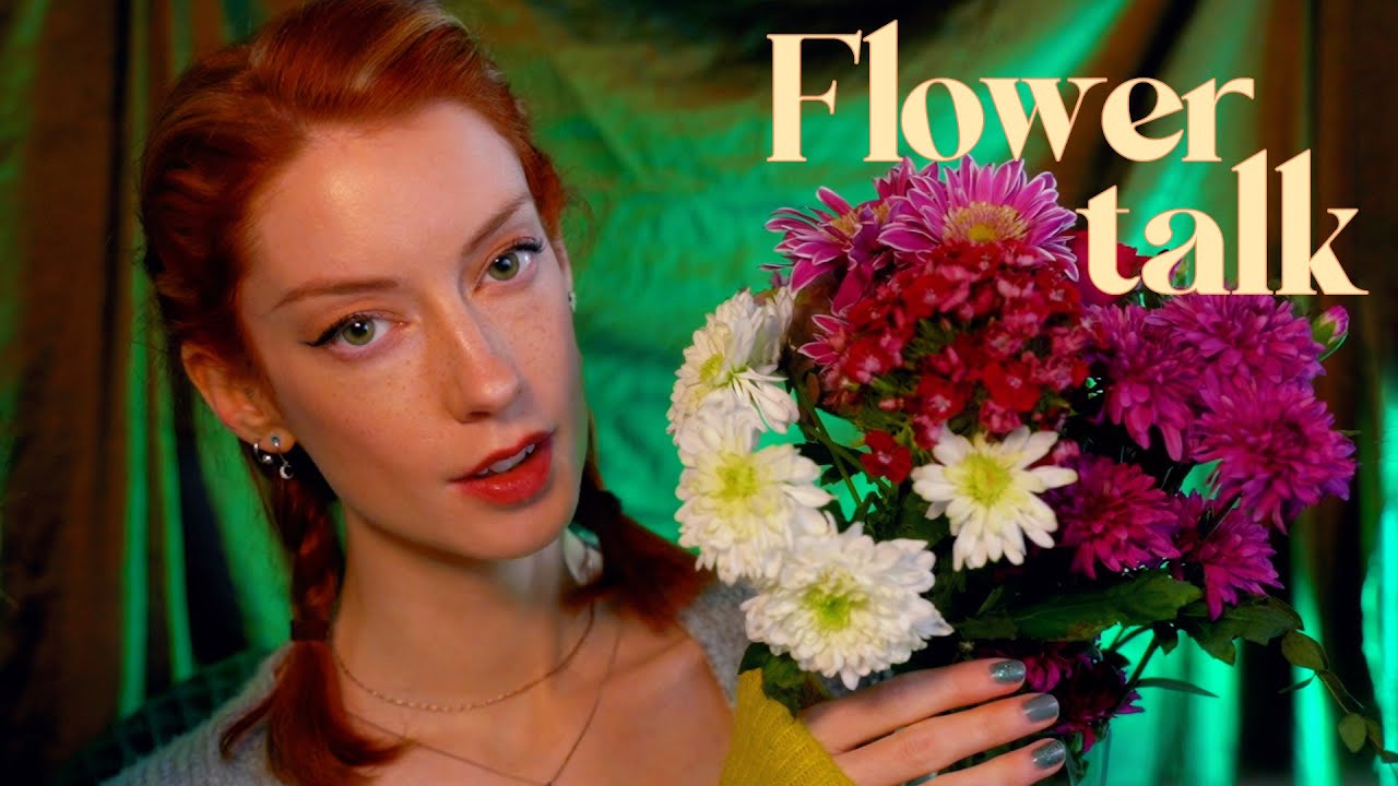 ASMR Flower Talk 🌸 🌼 🌹 Gentle, Soft Spoken Rambles - YouTube