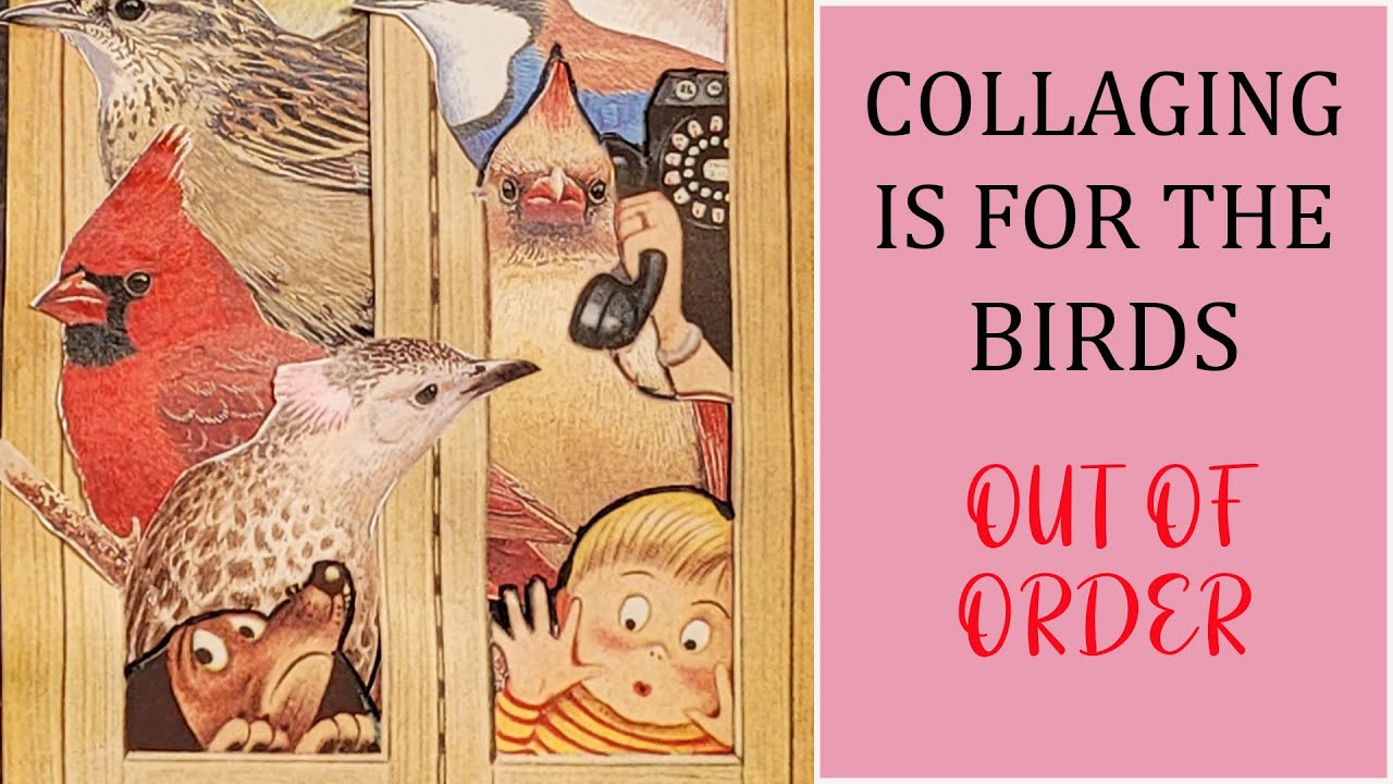 Collaging Is For The Birds Challenge / Using Magazines for Collage Art ...