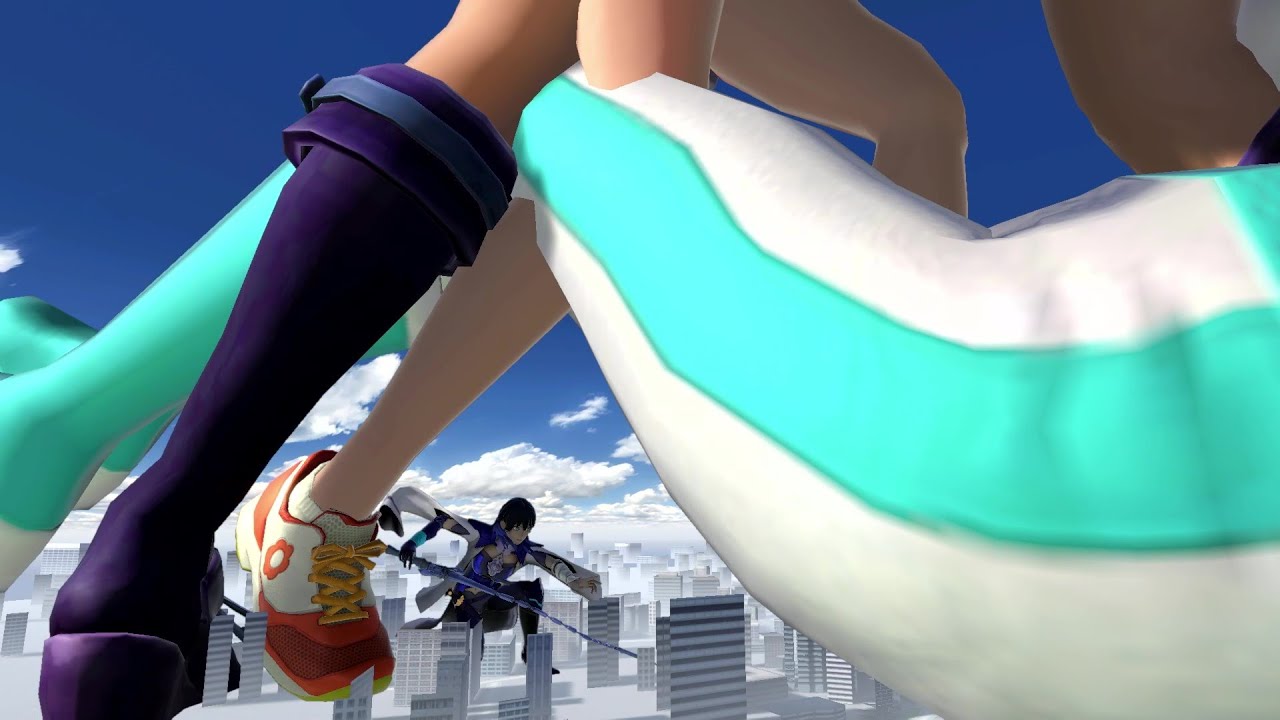 Ssbu Giantess Growth Battle In The City Youtube