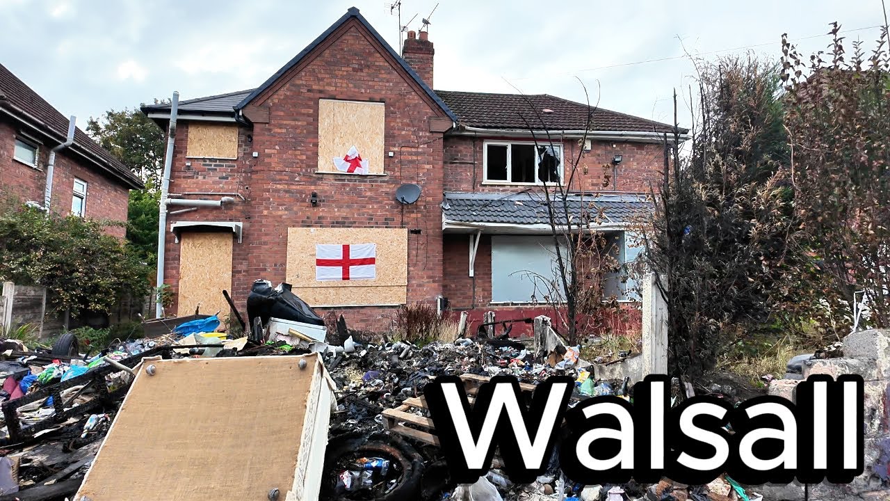 Walking the Line: 'Britain's Roughest Estate' #travelvlog #walsall ...