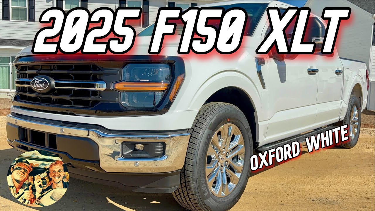 NEW 2025 FORD F150 XLT IN OXFORD WHITE: 3.5L V6, TOW/HAUL PACKAGE w ...