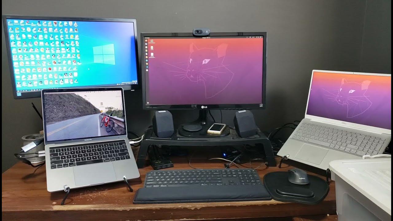 Windows, Mac e Linux juntos! Setup limpo: como utilizar monitor e ...