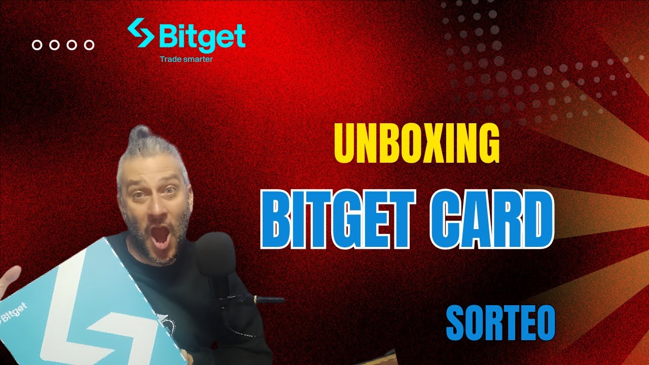Bitget Card unboxing + regalos y sorteo🎁👌 - YouTube