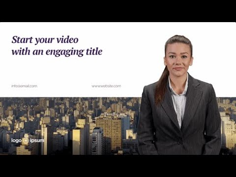 Media Video Template: Visually striking and editable - YouTube