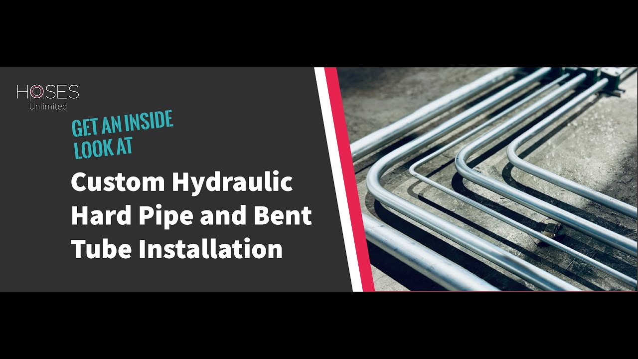 Hoses Unlimited - On the Job: Installation of Custom Hydraulic Hard ...