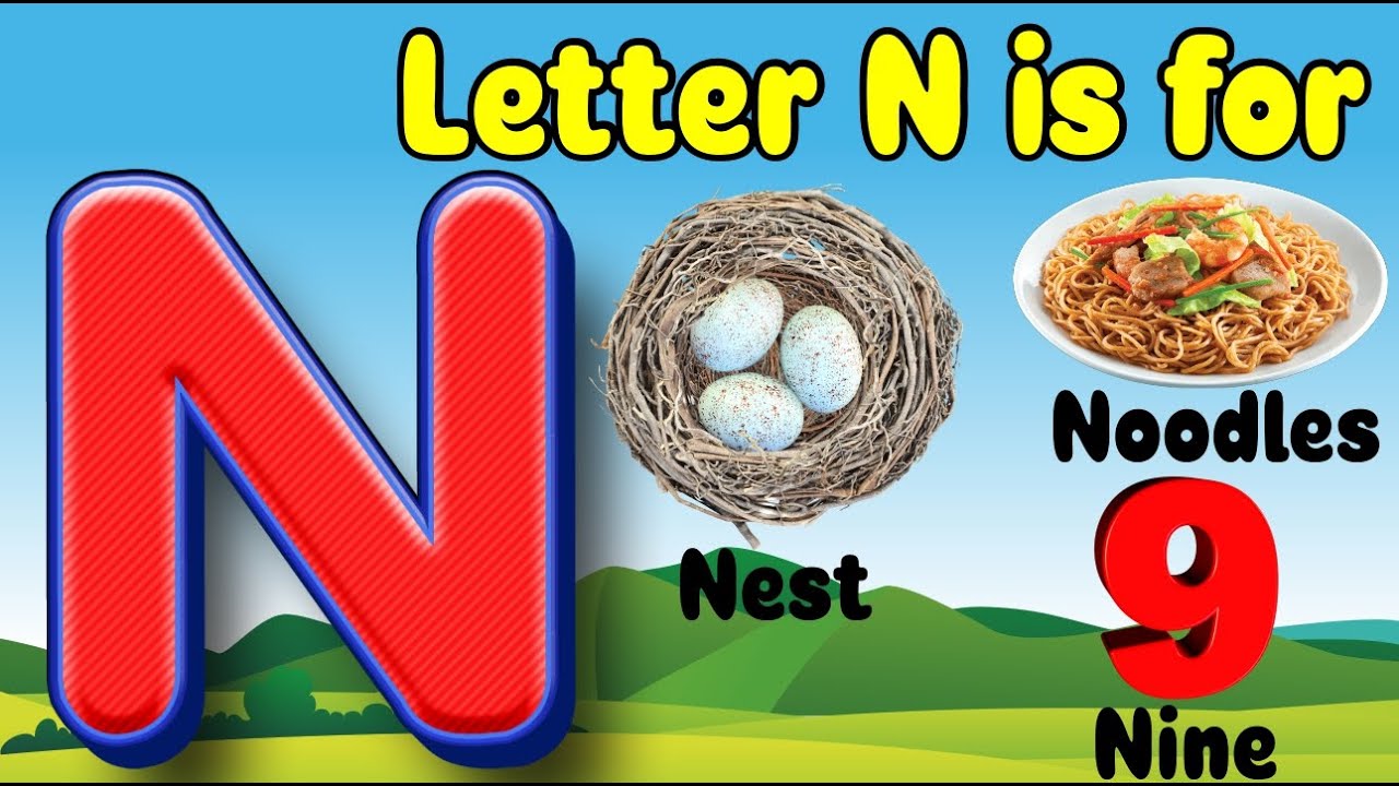 words-with-letter-n-n-is-for-nest-youtube