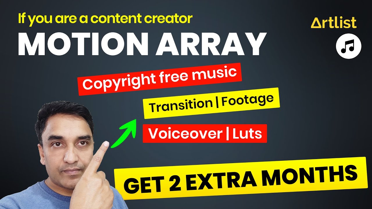 Free Video Editing Templates, Music & More! | Motion Array 2 Months ...