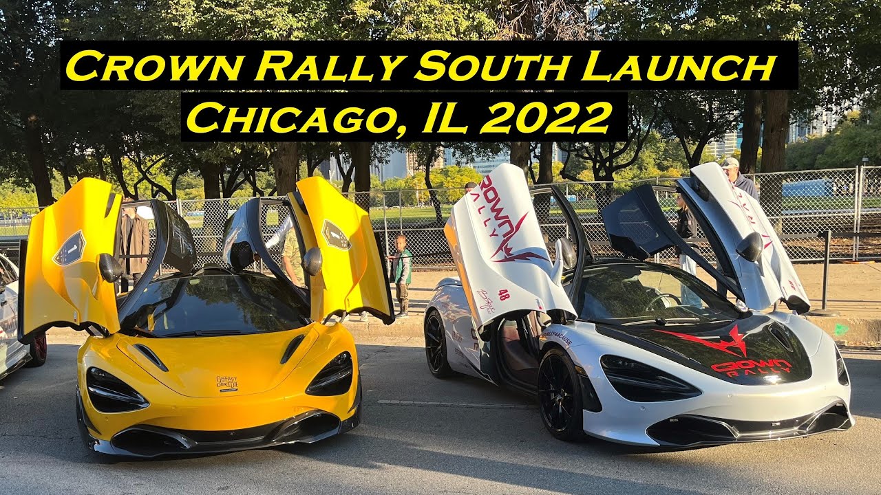 Crown Rally South Launch Chicago, IL 2022 @CrownRally #supercars # ...