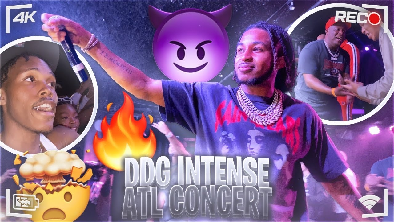 DDG ATLANTA CONCERT at The Loft 2022 | MADE IT UP ON THE STAGE🤯 - YouTube