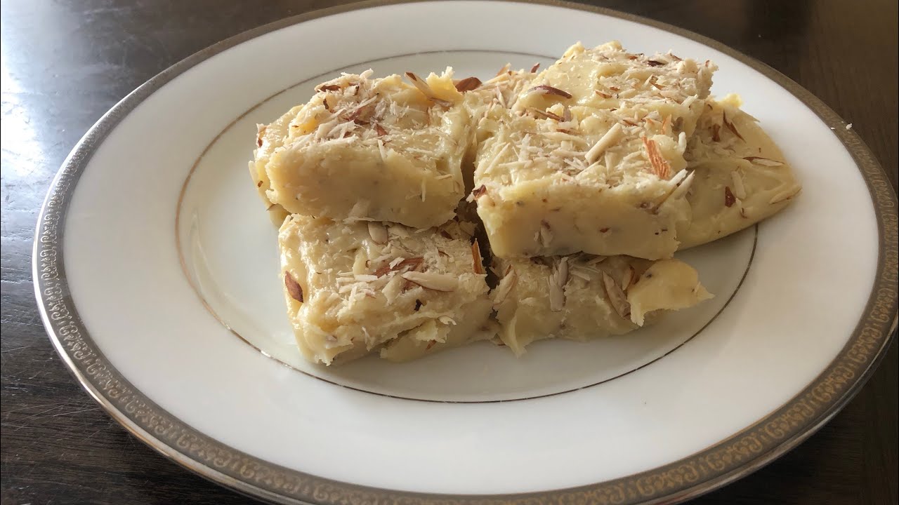 HOMEMADE BARFI ! | Pakistan ka kitchen | - YouTube