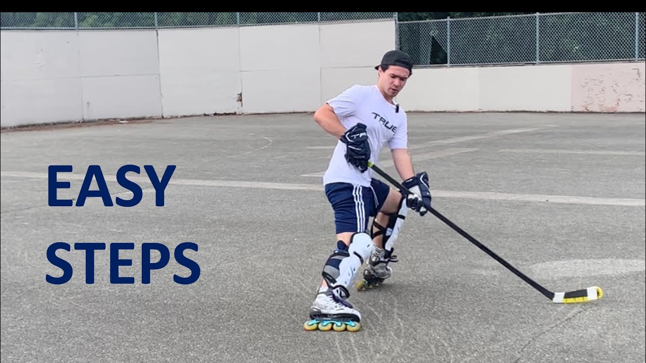Full Tutorial on the ROLLER HOCKEY POWER STOP - YouTube