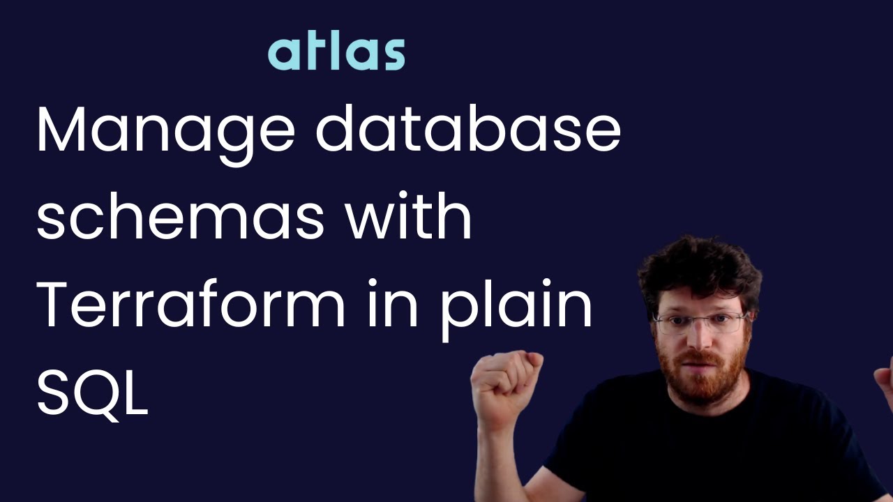 Manage Database Schemas With Terraform In Plain Sql Youtube 5255