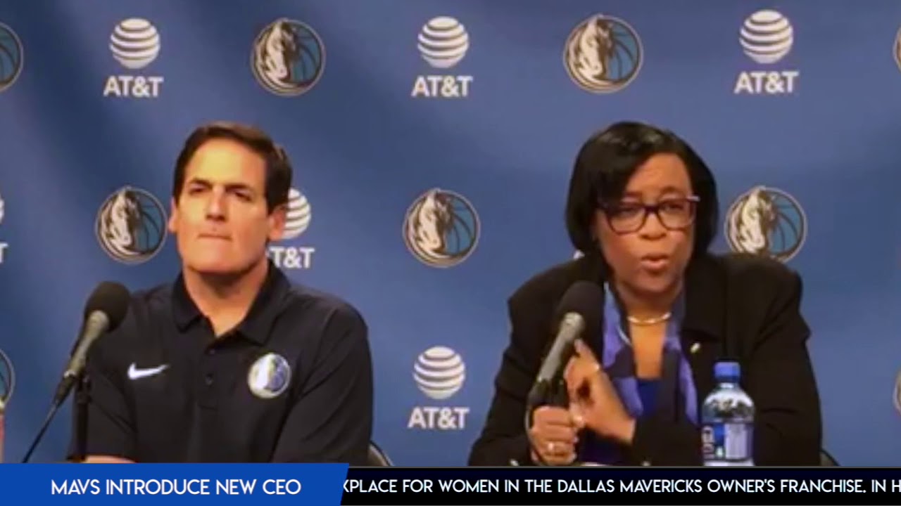 Dallas Mavericks Introduce New CEO, Cynthia Marshall - YouTube