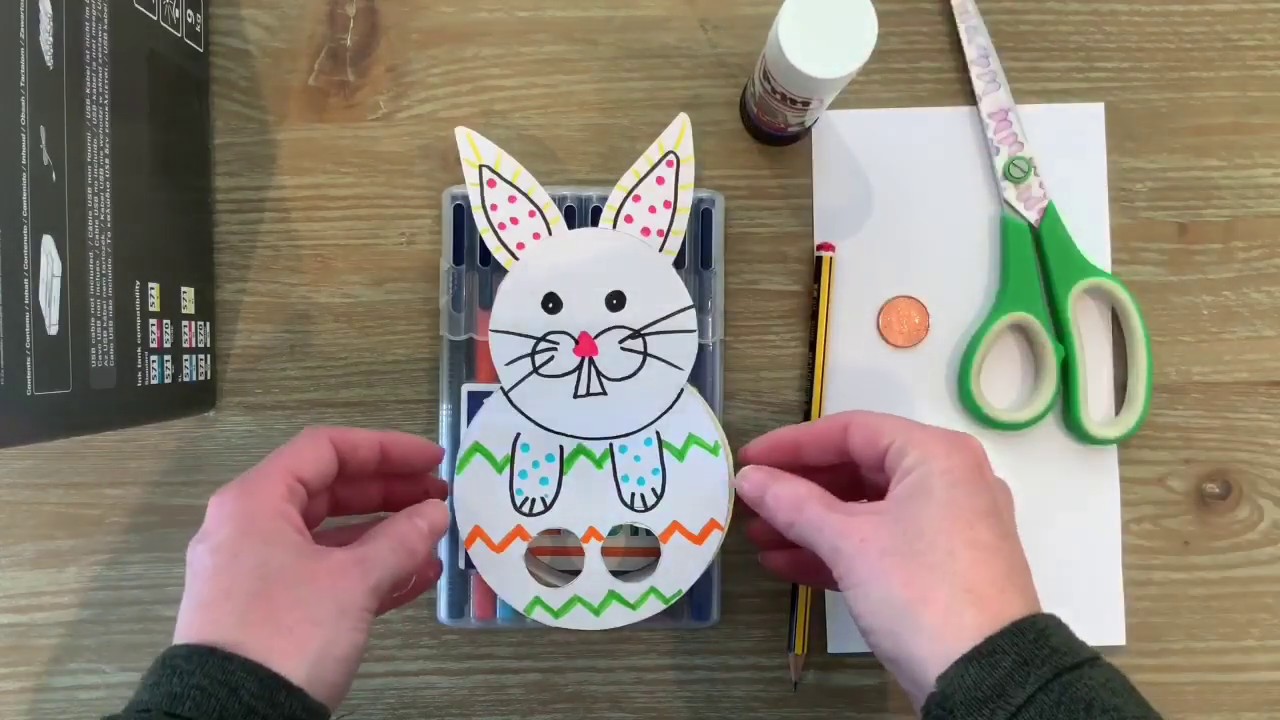 Easter Arts & Crafts - Robert the Rabbit - YouTube