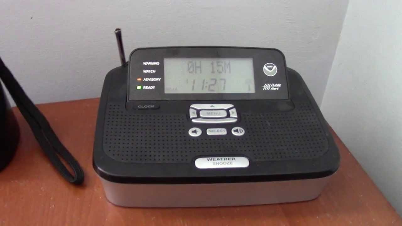 NOAA Weather Radio EAS #285: First 2014 Required Weekly Test - YouTube