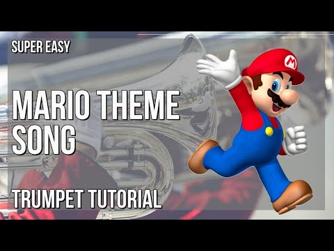 SUPER EASY: How to play Mario Theme Song by Koji Kondo on Trumpet ...