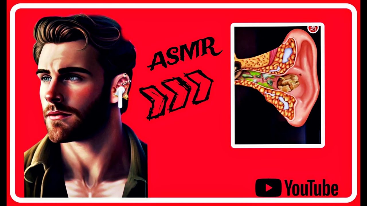 ASMR CARE ANIMATION COLLECTION, Eliminating ear wounds and their ...