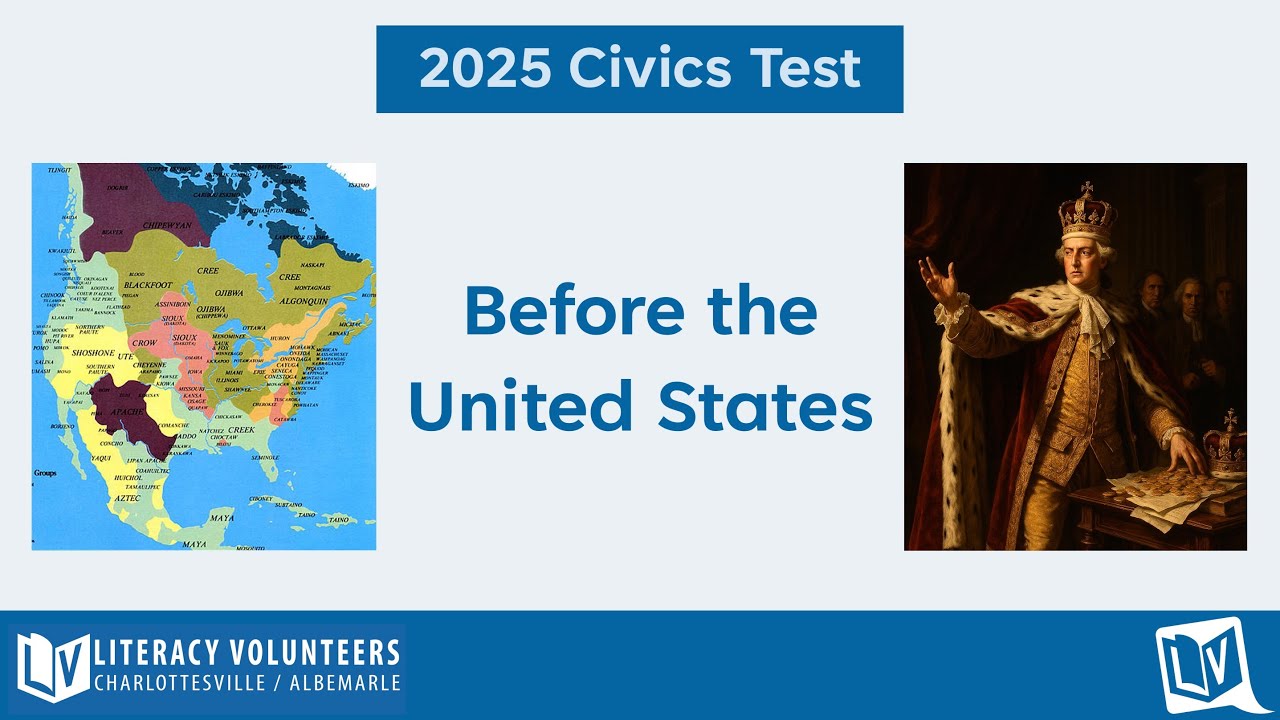 2025 Civics Test: Before the United States (Unit 3) - YouTube