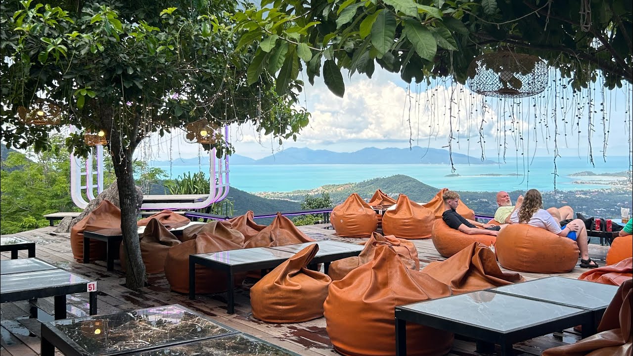 The Roof Samui วิวสวยงามอลังการงานสร้างมาก #travel #สมุย #theroof - YouTube