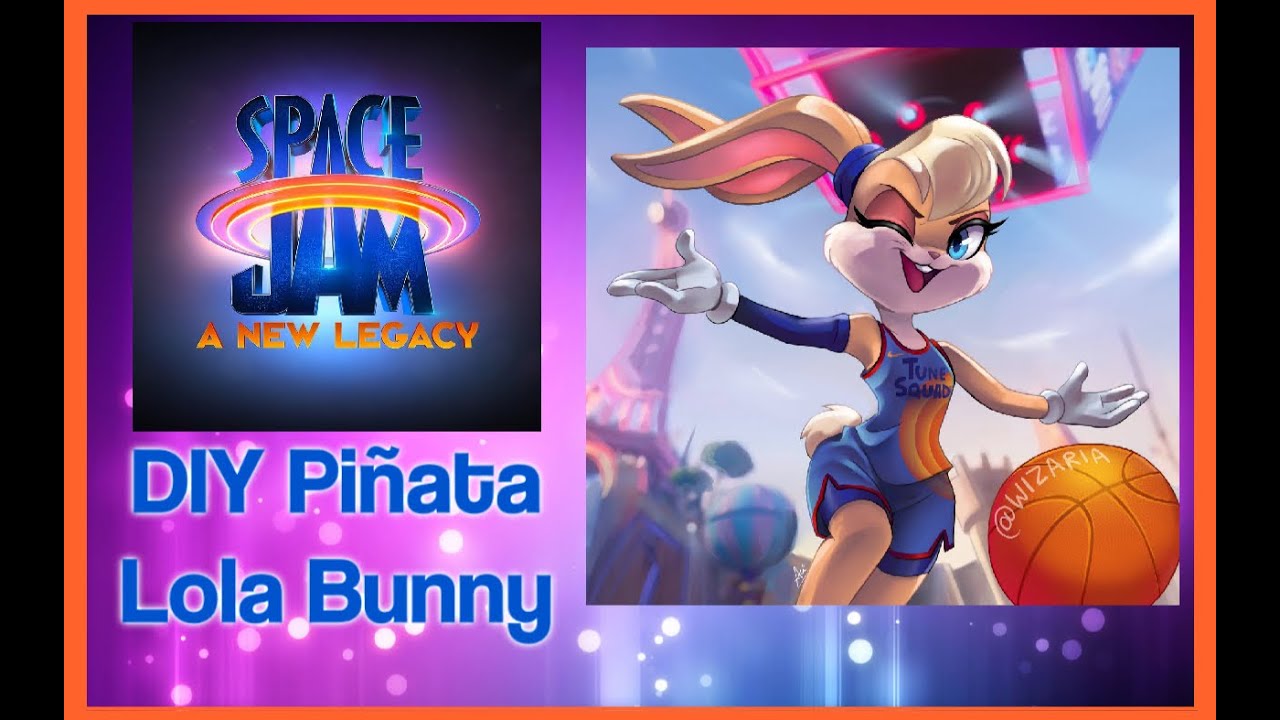 DIY Como Hacer Piñata Lola Bunny SPACE JAM 2 #piñataspacejam # ...