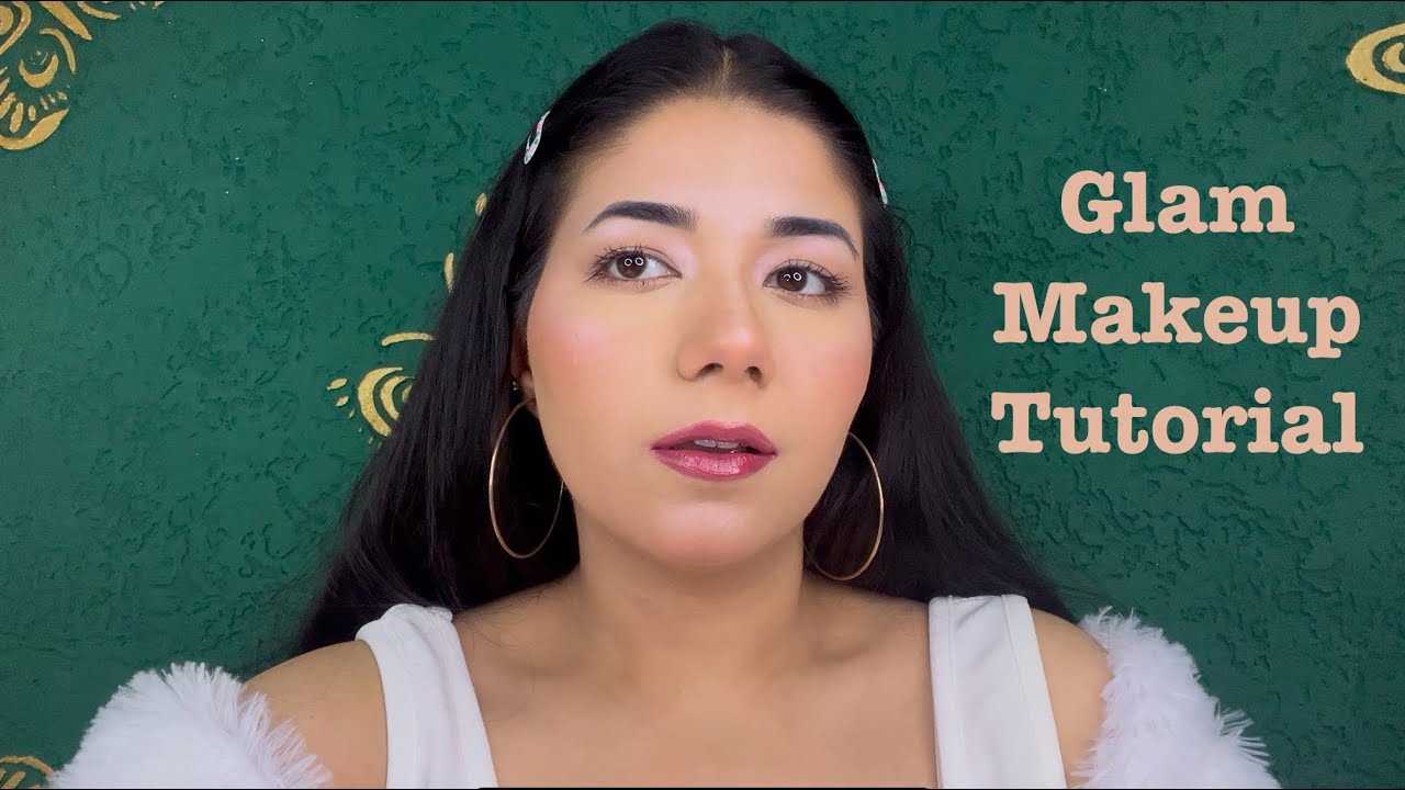 Glam winter makeup tutorial for beginners |drag proof makeup # ...