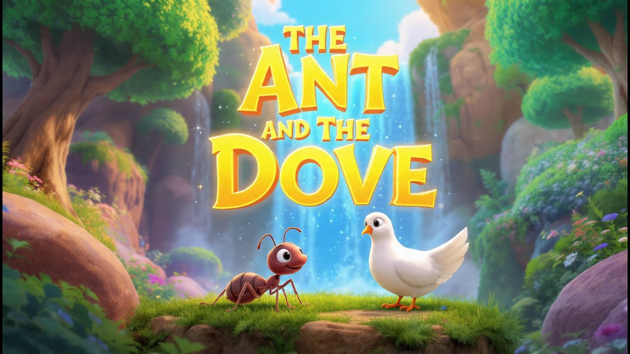 The Ant and The Dove Story | Kindness Always Comes Back | English Moral ...