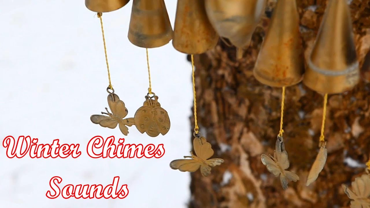 Winter Wind Chimes Sounds 🎐 Balance, Peace, Serenity, Stress relief ...