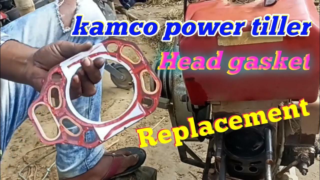 kamco power tiller head gasket replacement|kamco ইঞ্জিনের হেড গাস্কেট কিভাবে ফিটিং করা হয় - YouTube