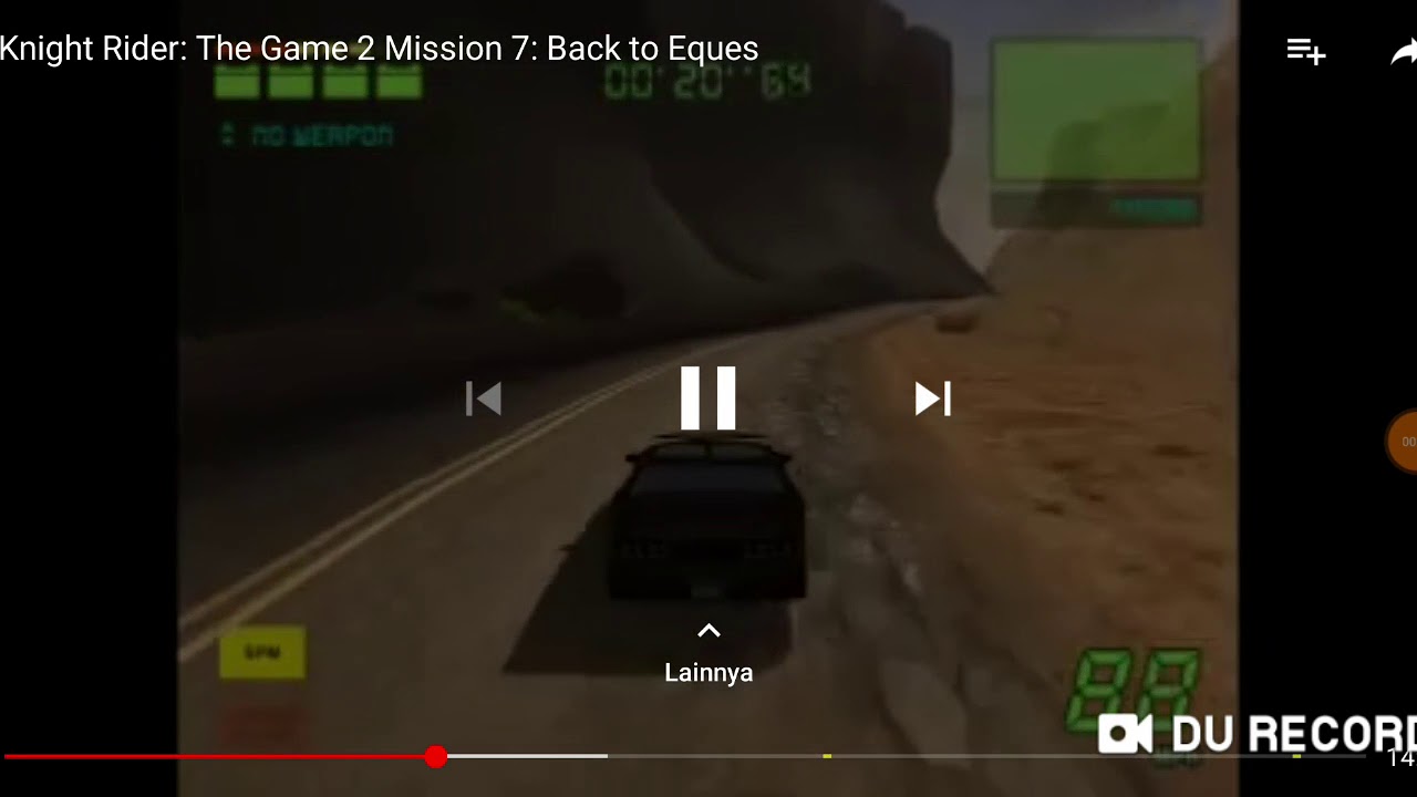Knight rider Running in the 90s - YouTube