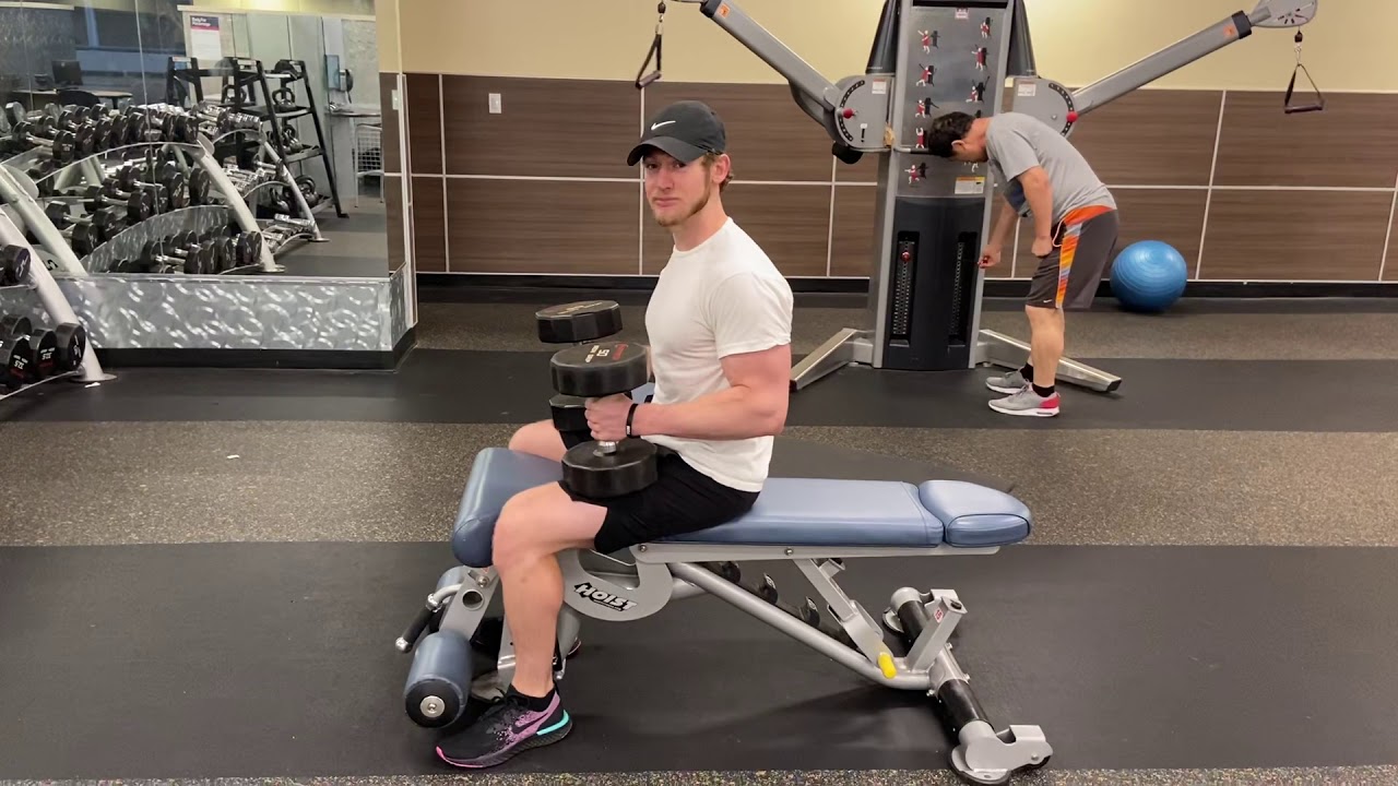 Flat Dumbbell Bench Press - Exercise Tutorial & Tips - YouTube