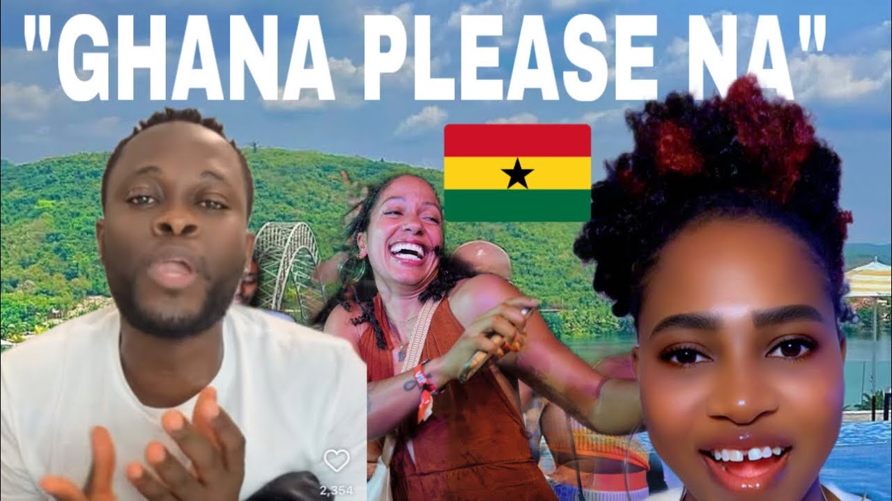 A CAMEROONIAN MAN BEGS GHANA 🇬🇭 TO SEND SOME AFRICAN AMERICANS TO VISIT ...