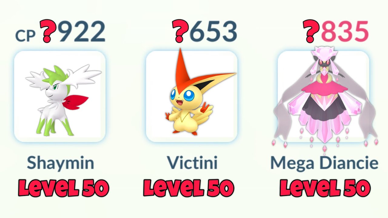 Using LeveL 50 MYTHICALS From (Sinnoh, Unova, Kalos) Region in Pokemon ...