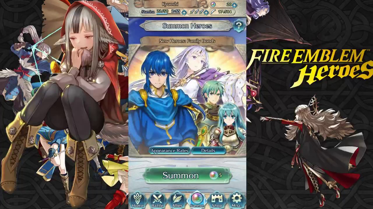 Fire Emblem Heroes: Family Bonds Lunatic - YouTube