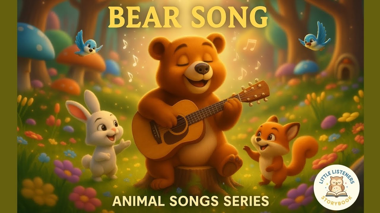 Bear Song | Meet the Bear | Animal Songs Series | Little Listeners ...