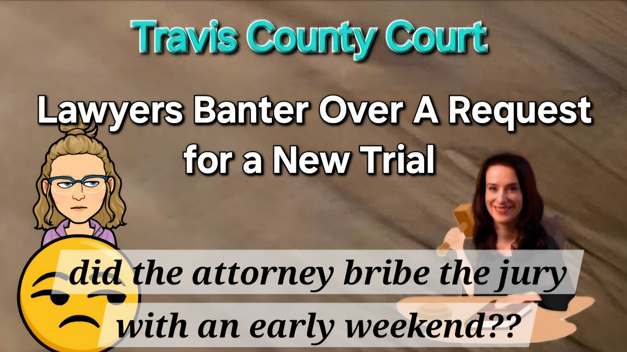 Travis County Court - Judge Mangrum - Motion for New Trial - YouTube