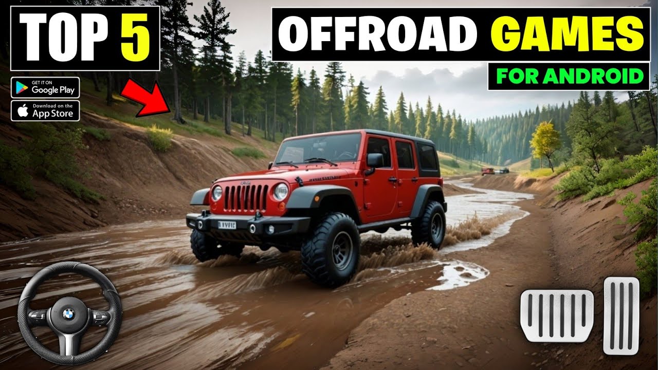 Top 5 Best Offroad Games For Android | Offroad Car Driving Games For ...