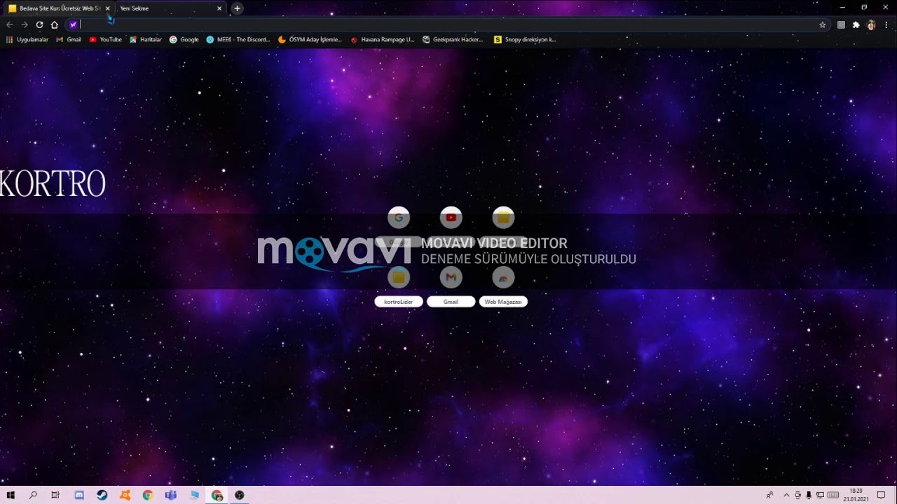bedava web sistesi nasıl kurulur - YouTube