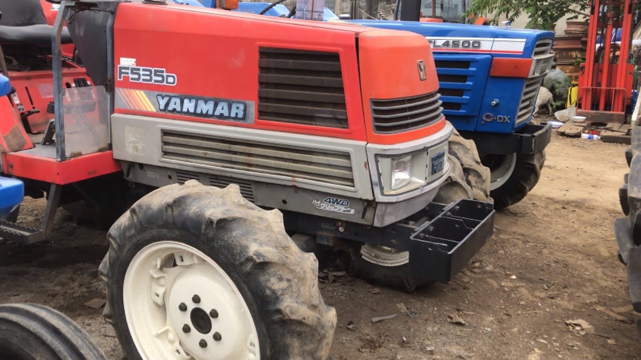 Máy cày Yanmar F535 D hàng bãi nội địa nguyên zin rất đẹp giao lưu tai kho bãi ( Sđt phần mô tả ...