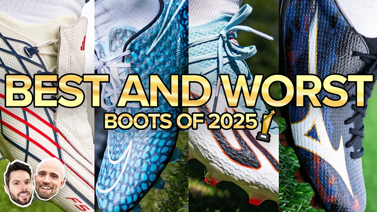 The BEST, WORST and WEIRDEST boots of 2025 - Football Boot Awards - YouTube