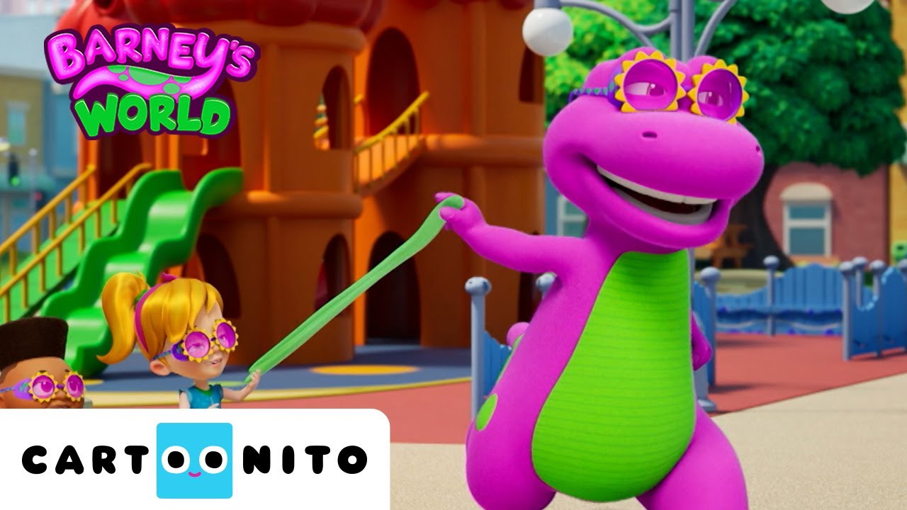 Games with Barney Compilation 🦖💜 | Barney's World | Cartoonito ...