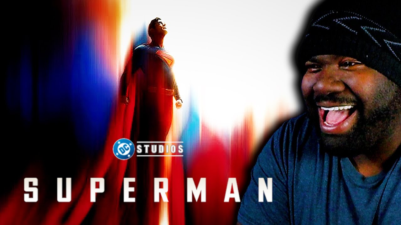 WOW... | SUPERMAN TEASER TRAILER REACTION - YouTube