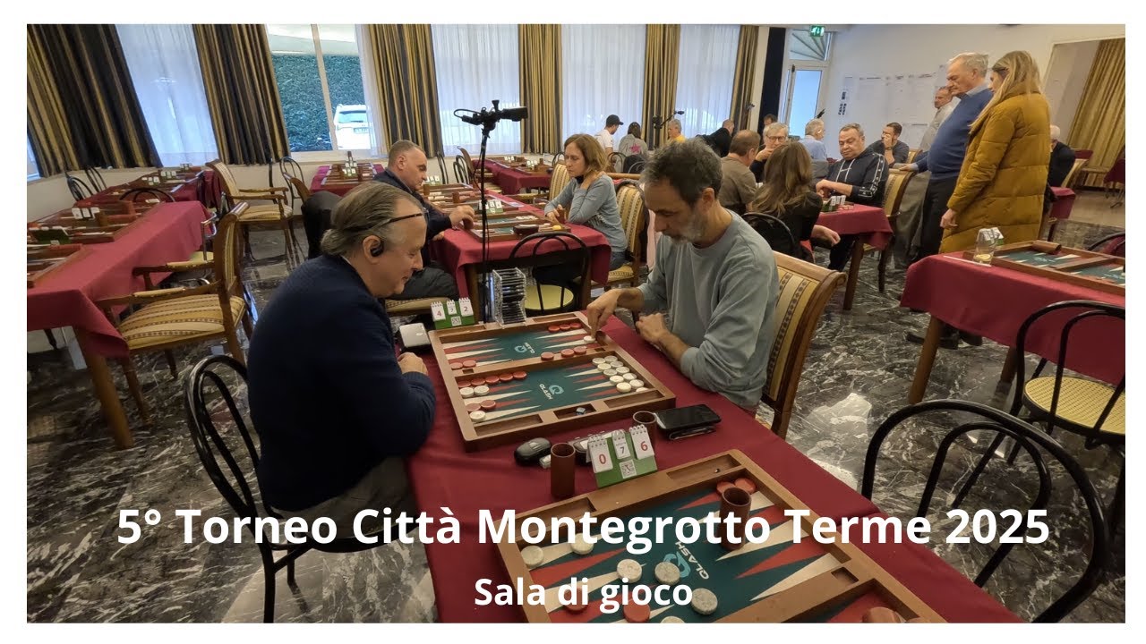 Riprese 5° Città di Montegrotto Terme - Sala di gioco - YouTube