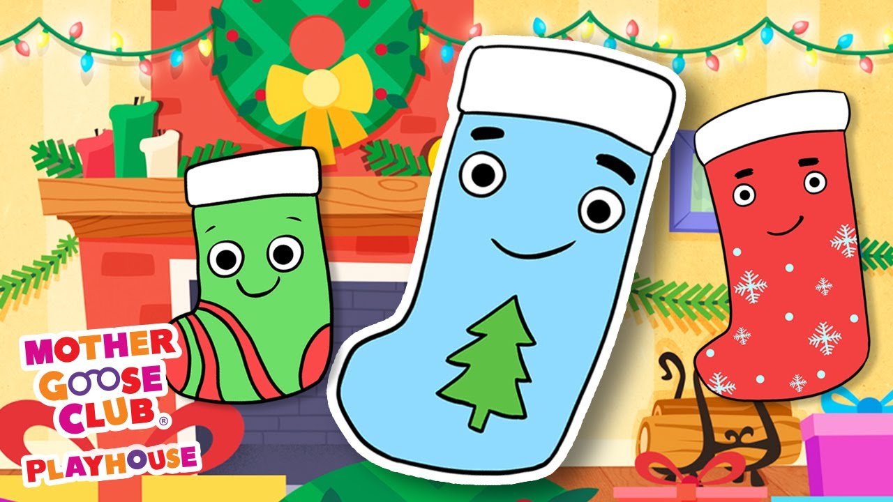 Stocking Finger Family + More | Mother Goose Club Nursery Rhyme ...